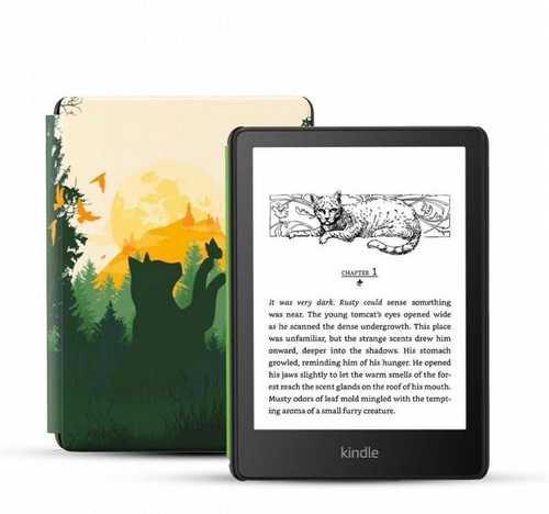 Kindle Paperwhite 2021 Kids 16 гб Warrior Cats