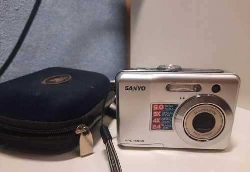 Компактный фотоаппарат sanyo vpc-s500ex