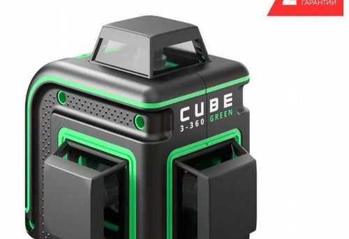Уровень лазерный ADA Cube 3-360 Green Basic Editio