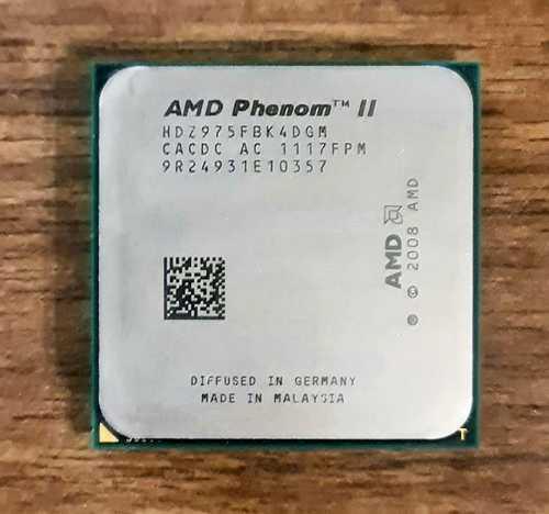 Процессор AMD Phenom II X4 975