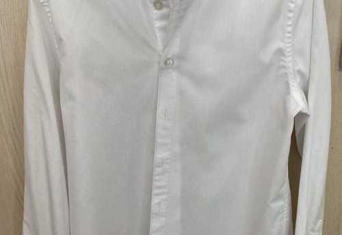 Рубашка белая на мальчика 140 (4 шт.)