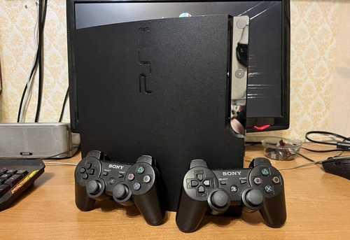 Sony PlayStation 3 Slim 1000gb 87 игр прошита