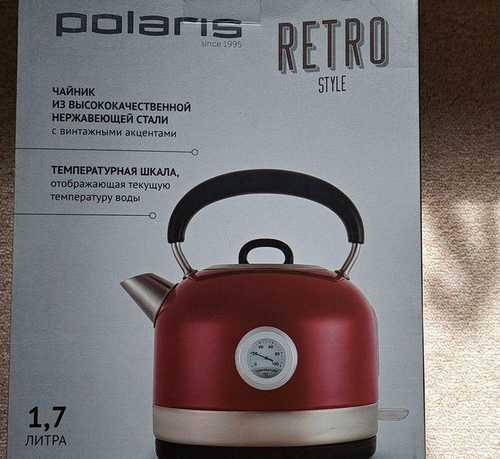 Чайник Polaris retro PWK1757CA стиль новый