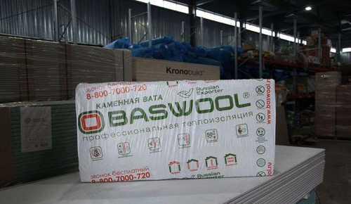 Утеплитель теплоизоляция baswool Экорок 120 2 плит