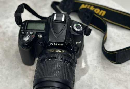 Зеркальный фотоаппарат nikon d90