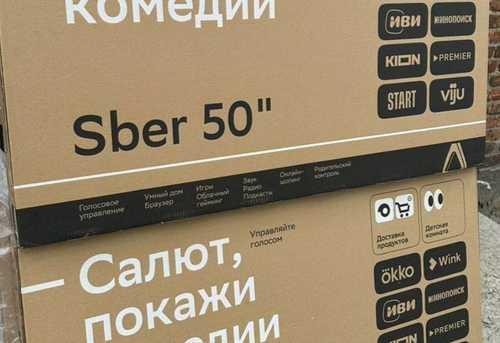 Телевизор sber qled SDX-50UQ523OT