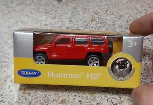 Модель Hummer H3. Welly. 1:60