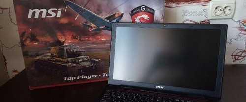 15.6" Ноутбук MSI GP60 2QF-1065XRU черный