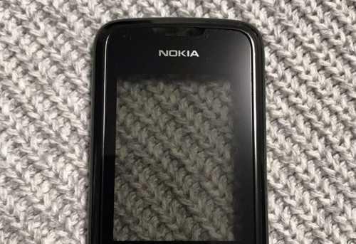 Рамка со стеклом экрана Nokia 8800 arte black