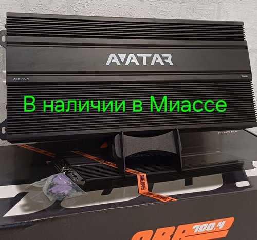 Новый 4х канальный усилитель Avatar ABR-700.4