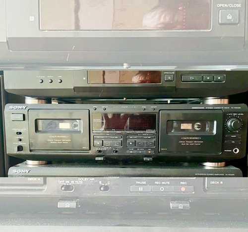 Дека кассетная sony tc-we 505