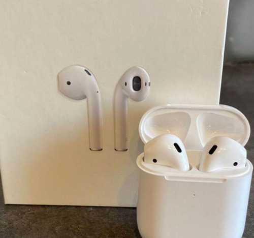 Беспроводные наушники apple airpods 2