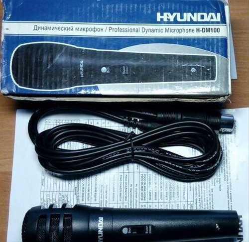 Микрофон hyundai H-DM100