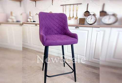 Барный удобный стул со спинкой для кухни