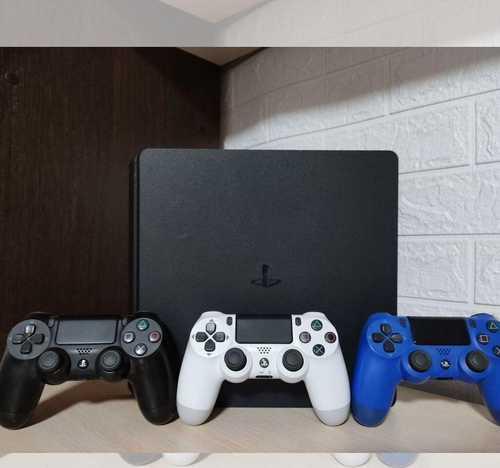 Sony playstation 4 slim 1tb + 50 игр