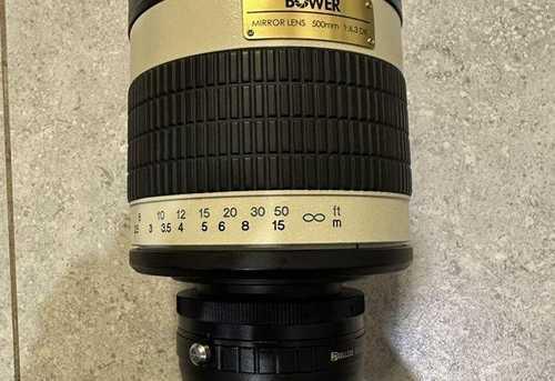 Объектив Bower 500mm f/6.3