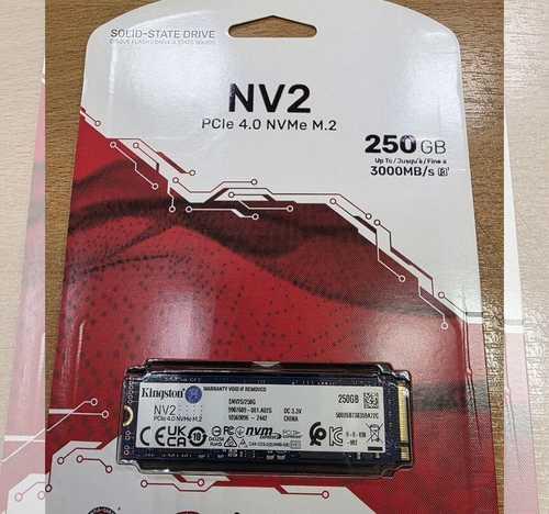 Ssd m2 nvme kingston 250gb