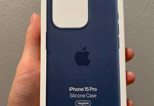 Оригинальный чехол iPhone 15 Pro Silicone Case
