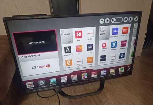 Телевизор LG 42 дюйма 110см Smart TV Wi-Fi full HD