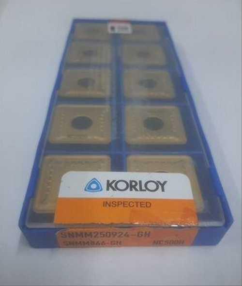 Пластины Korloy snmm 250924-GH NC500H