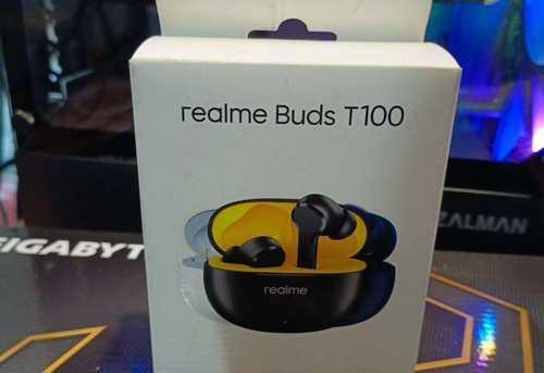 Новые Беспроводные наушники Realme Buds T100