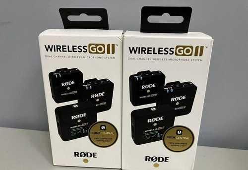 Новая Радиосистема rode Wireless GO II