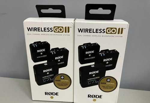 Новая Радиосистема rode Wireless GO II