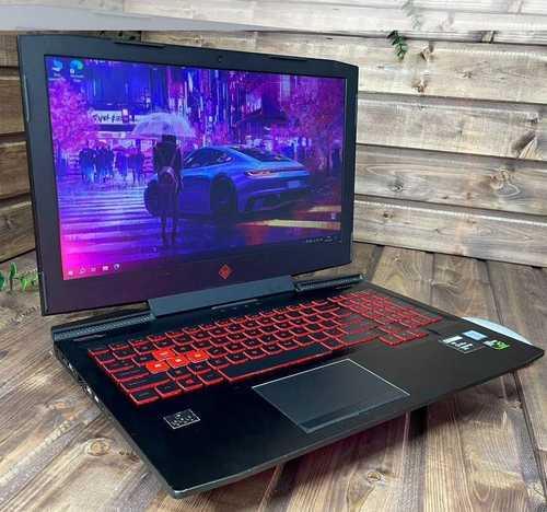 Игровой ноутбук HP Omen i7 GTX1050ti