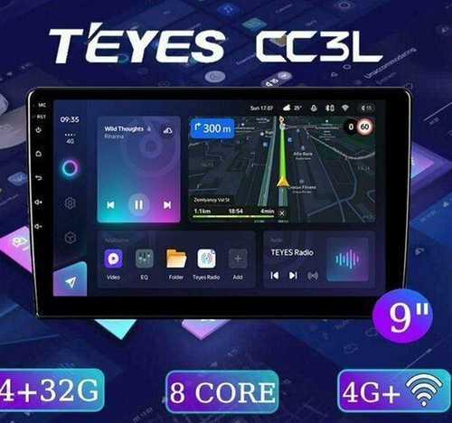 Teyes CC3l Android магнитола, 2/32, 4/32