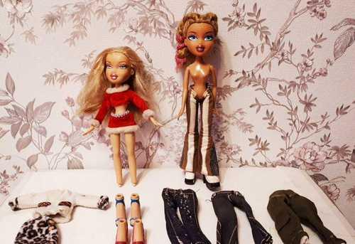 Старенькие куклы и одежда Bratz Братц 2004 и 2007