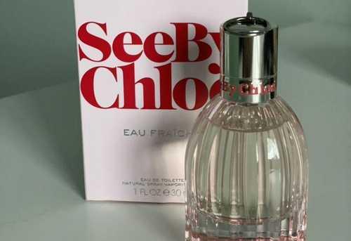 Туалетная вода see by chloe оригинал 30 мл