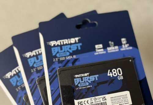 Новый SSD 2,5" Patriot 480Gb Гарантия