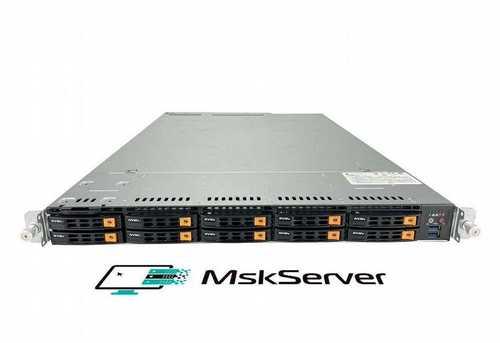 Сервер Supermicro 1029U-TN10RT 2x Bronze 3104 256G