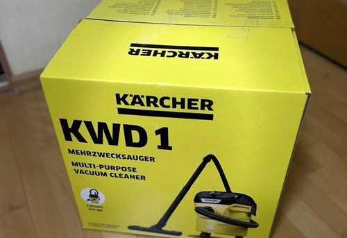 Новый пылесос Karcher KWD 1, с чеком