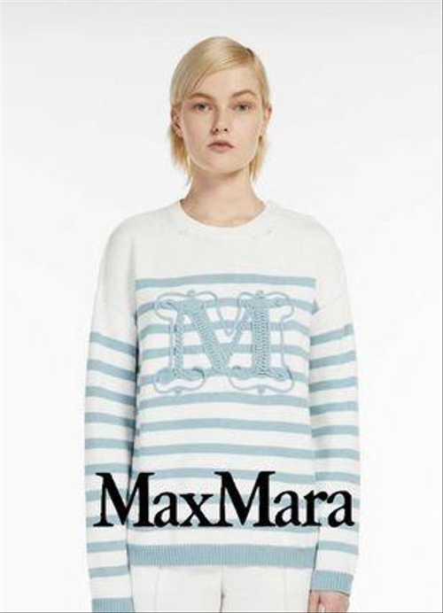 Брэндовый свитер, свитшот, пуловер max mara