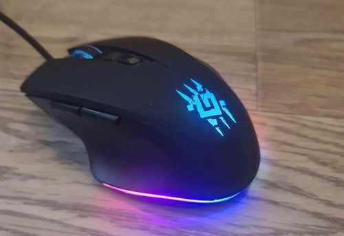 Игровая мышка defender wolverine rgb новая