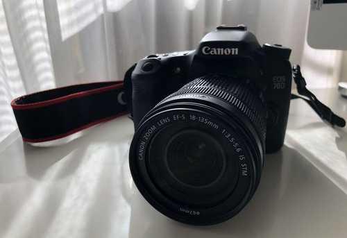 Зеркальный фотоаппарат Canon EOS 70D Kit 18-135mm