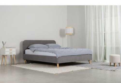 Кровать Лайтси 180 Velvet Grey