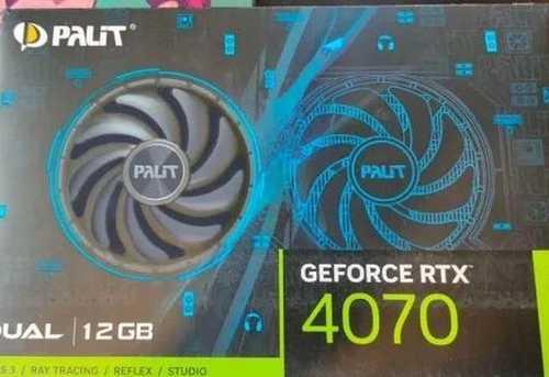 RTX 4070 12 Gb Palit Dual Гарантия