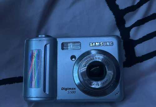 Компактный фотоаппарат samsung digimax s500
