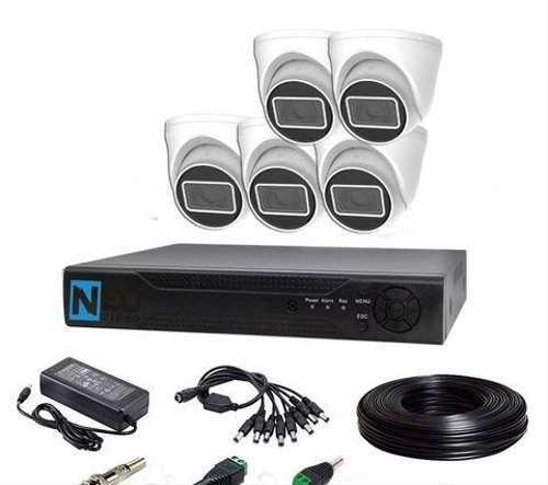 Готовый комплект камер видеонаблюдения +для дома