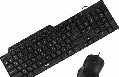 Клавиатура+мышь Crown Micro cmmk-520B
