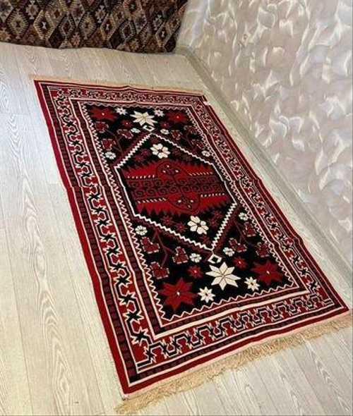 Ковер килим новый турецкий тканый хлопковый этно