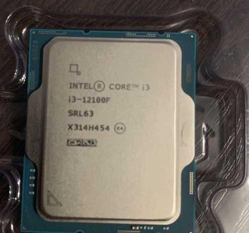 Процессор intel core i3-12100f