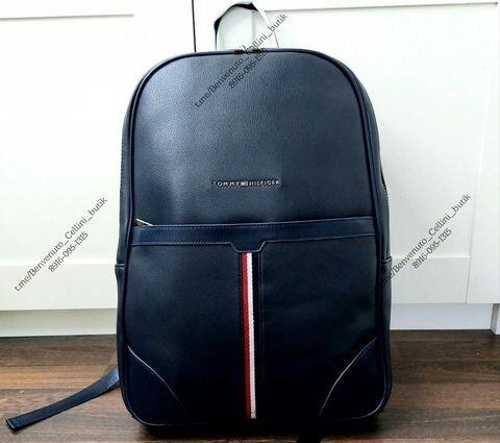 Рюкзак Tommy Hilfiger кожаный
