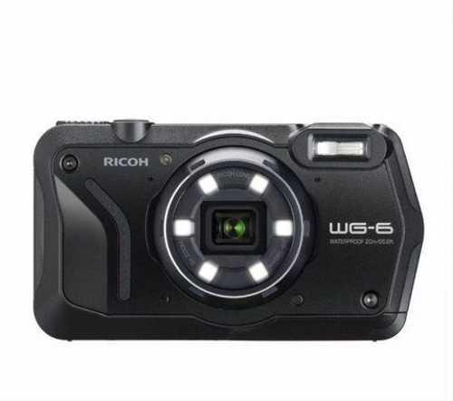 Компактный фотоаппарат Ricoh WG-6 GPS черный