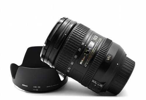 Объектив Nikon 16-85mm f/3.5-5.6G ED VR AF-S DX