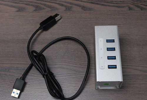 USB хаб orico 4х usb 3.0