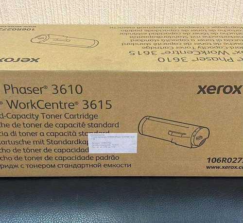 Картридж Xerox 106R02721