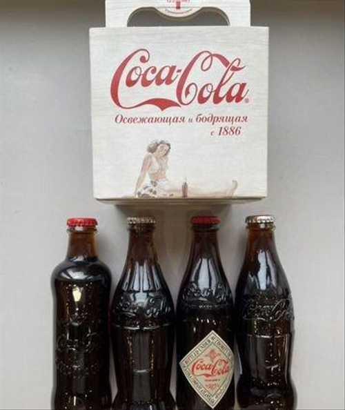 Коллекционная Coca-Cola 125 лет бутылки